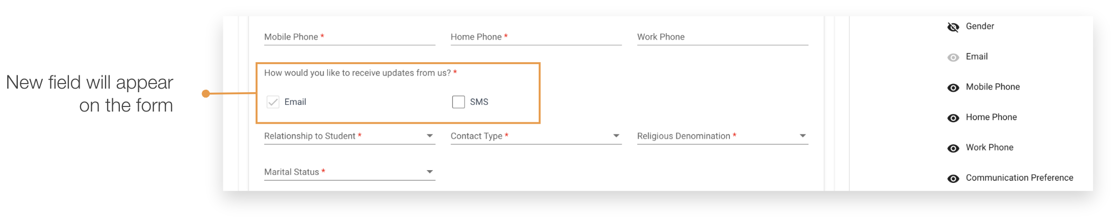 Getting Started with SMS – Enquiry Tracker