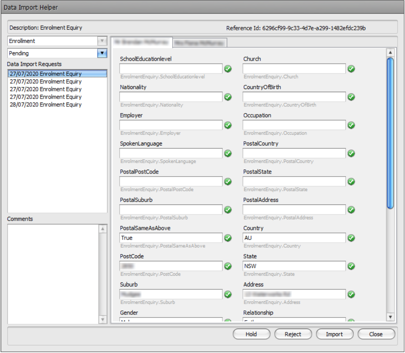 SchoolPRO enquiries import from Enquiry Tracker – Enquiry Tracker