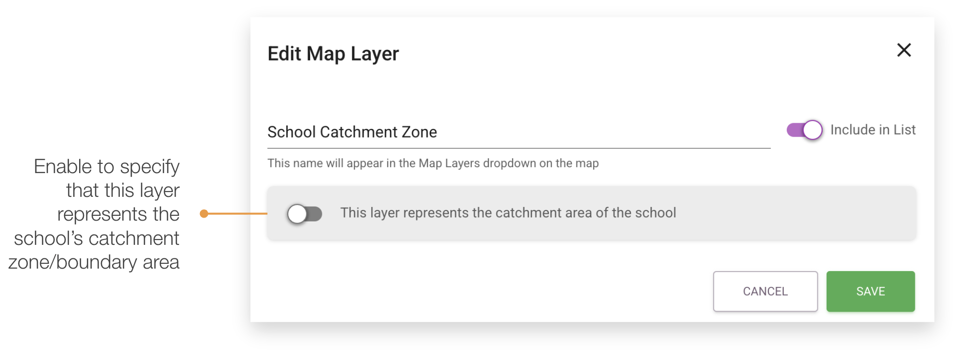 Specifying your School's Catchment Area or Boundary Zone – Enquiry Tracker