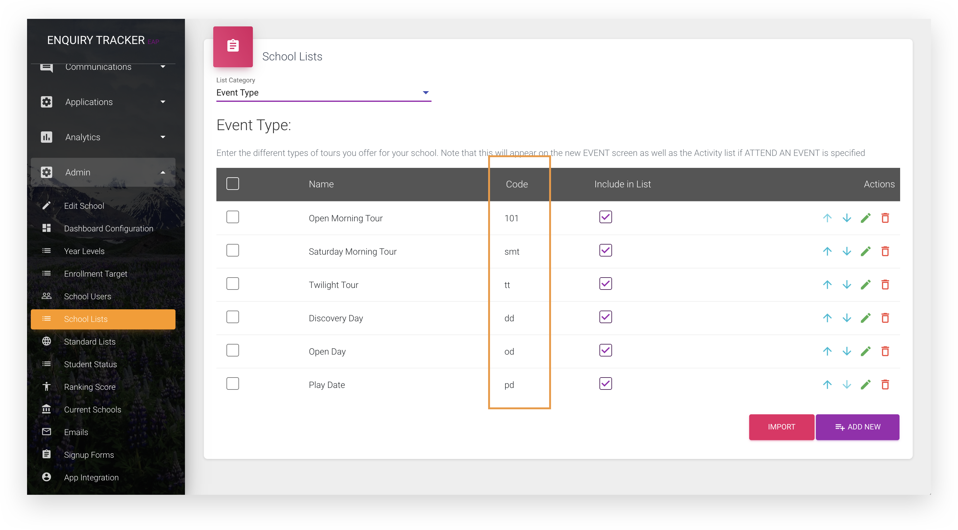 How to display specific Event Types on an Event Registration form ...